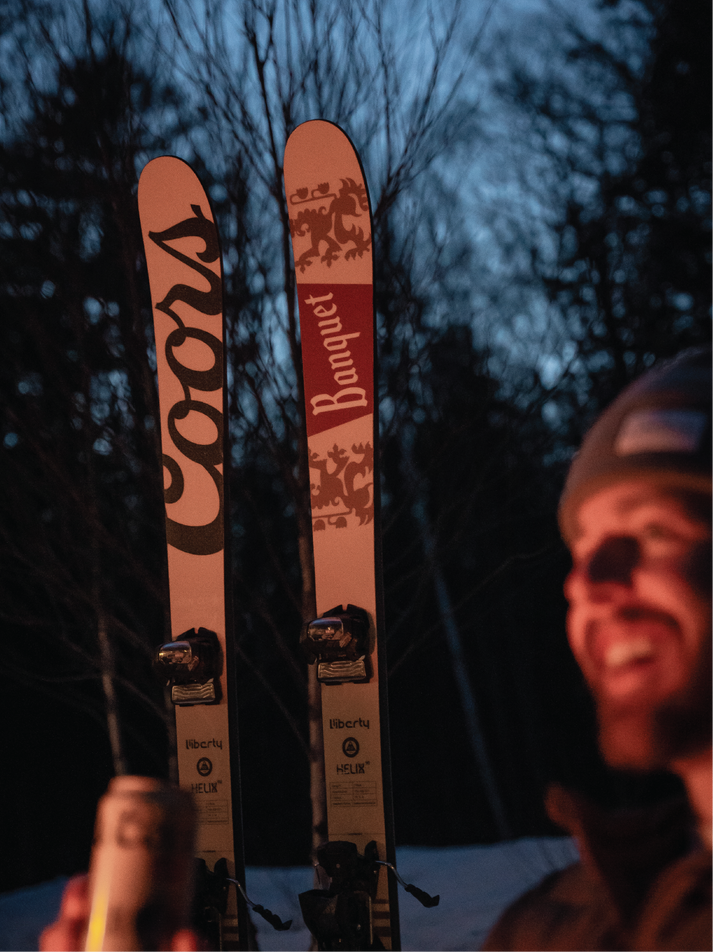 Liberty Skis x Coors Banquet Helix 98 - 2026